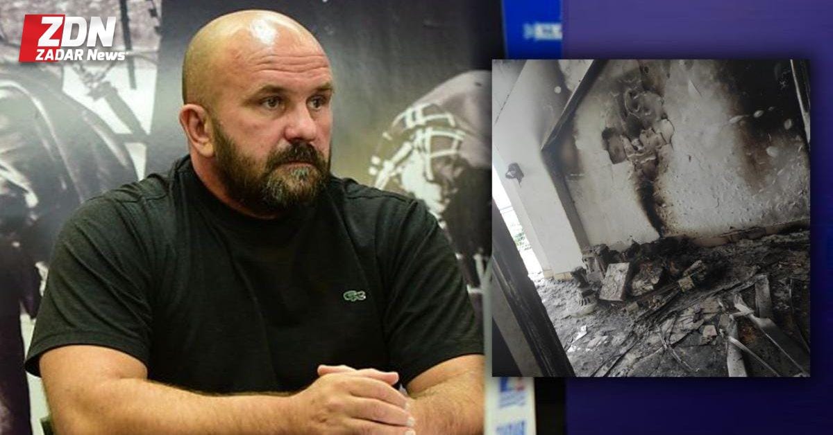 Zbunjeni Luka Peranić: “Otkud vam fotografije spaljene dvorane ...