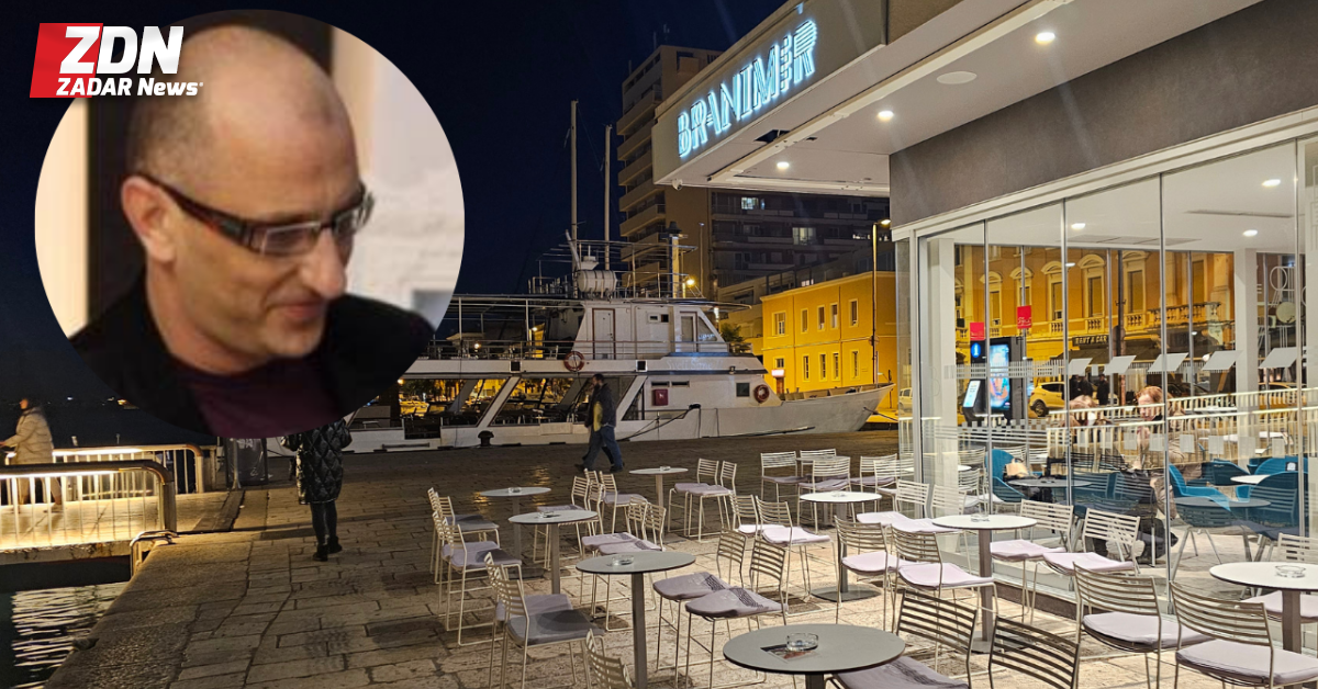 Branimir Markov novinaru ZADAR Newsa: “Nemojte pisati o terasi kafića Branimir” – ZADAR News